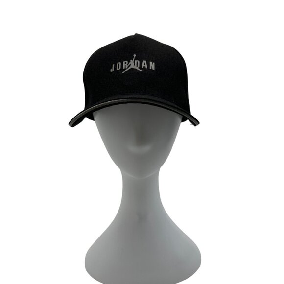 Jordan | Accessories | Jordan Black Baseball Cap With Jumpman Logo ...